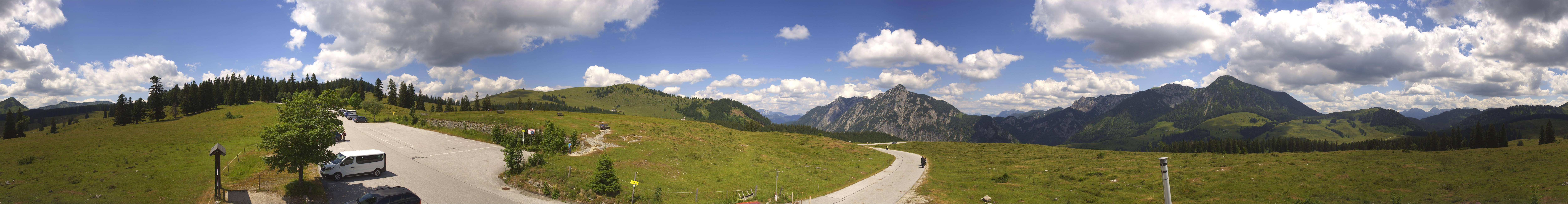 Webcam 360° Panorama - Postalm 1315 m... • Wolfgangsee • Livecam • Live ...