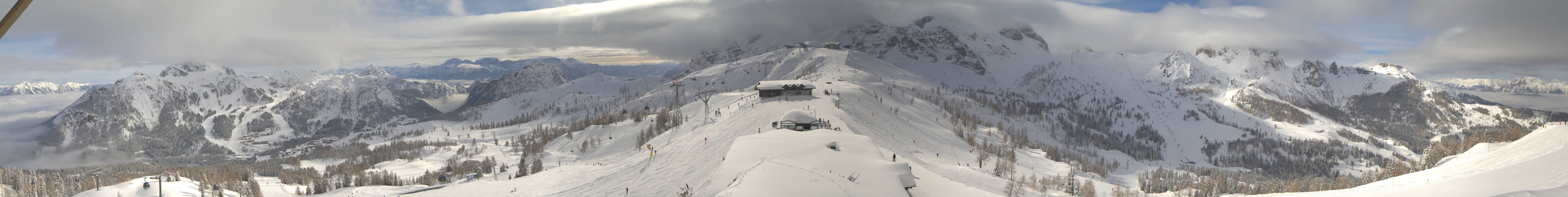 Webcam Nassfeld: Panoramablick von der Sonnenalpe • Nassfeld-Pressegger ...
